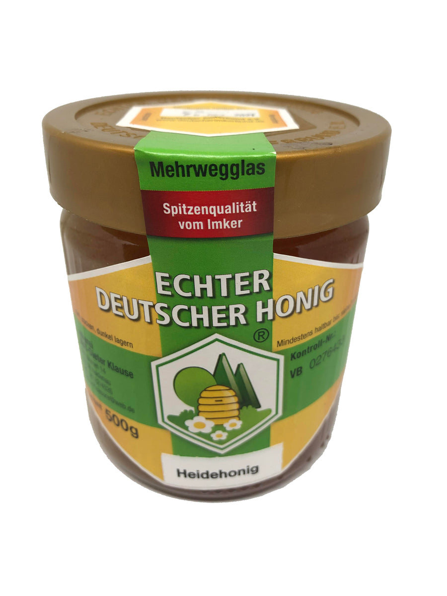 Heather Honey (Heidehonig) - (Glass Jar) Choose from Small or Large